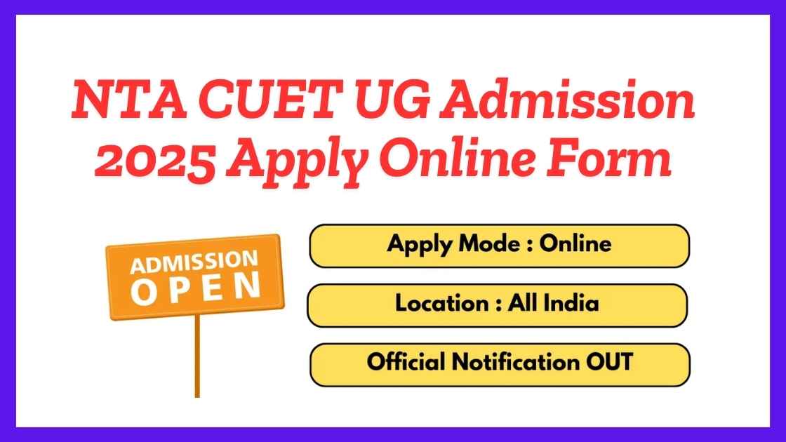 NTA CUET UG Admit Card 2025: Link to download